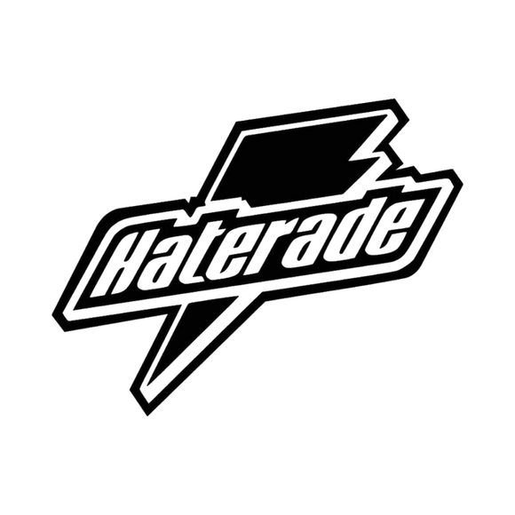 Oracal 651 | Design | Haterade Black Premium Permanent Vinyl Decal Car ...